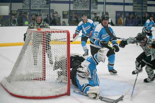 Warrior Hockey Showcase More Than A Game To Military Veterans.