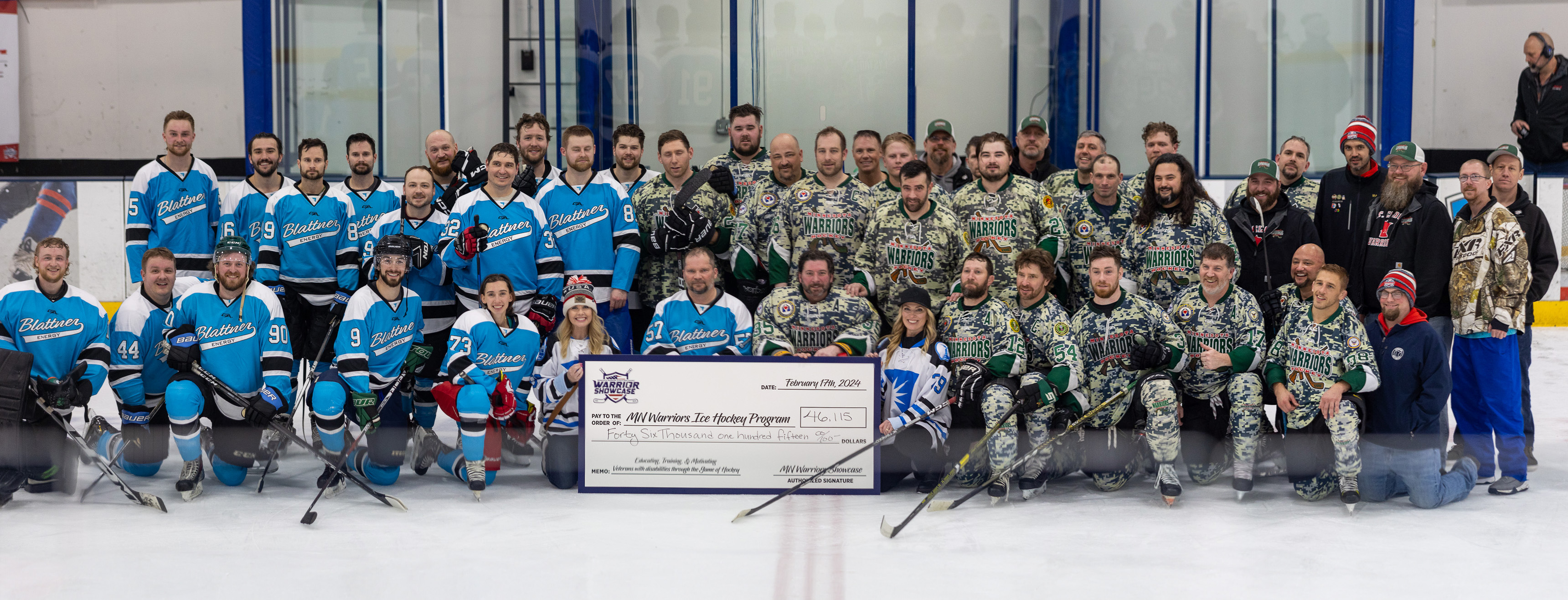 Giving Back to Service Members: Blattner’s Minnesota Warriors Hockey ...